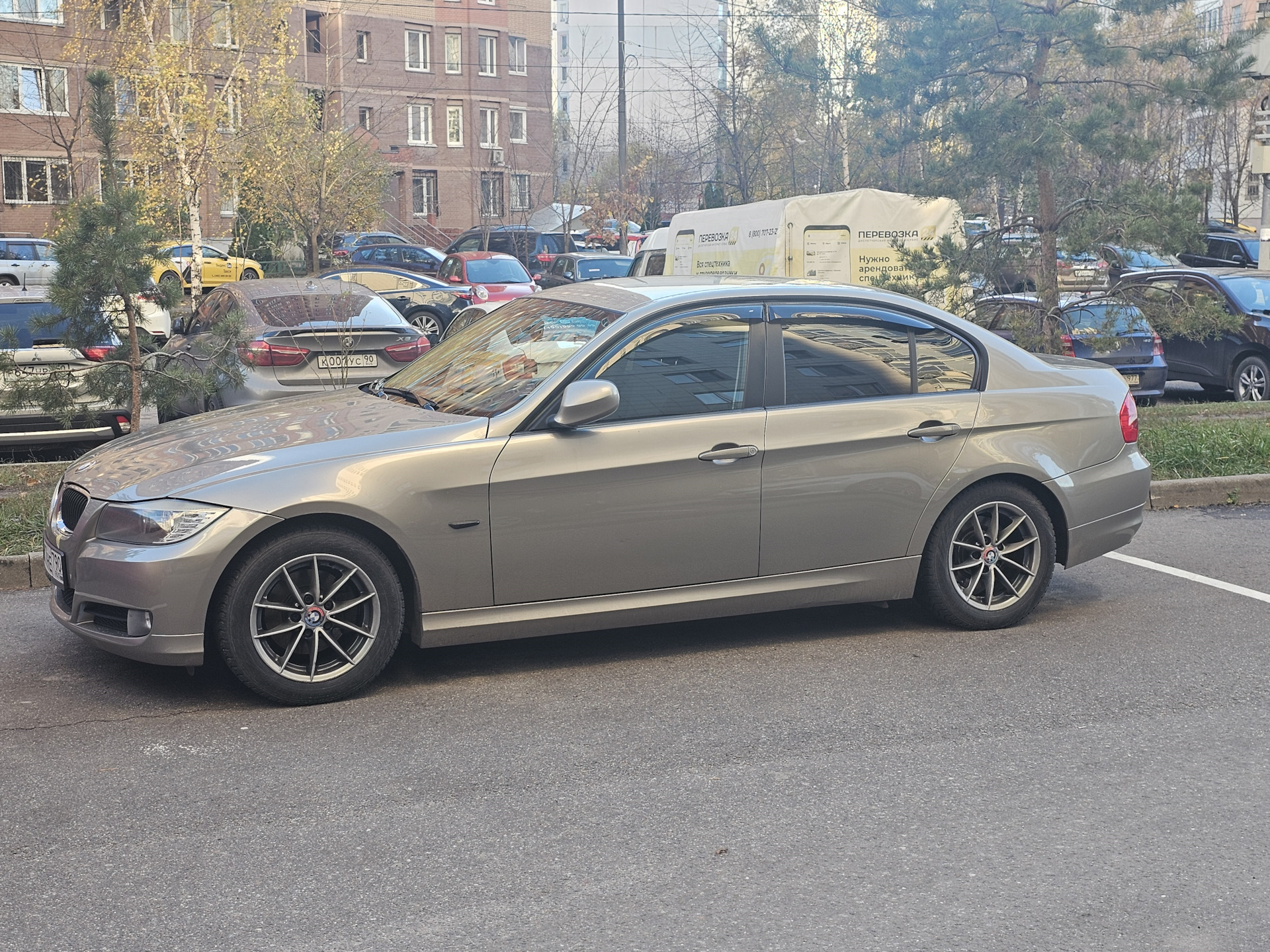 Зимние тапки — BMW 3 series (E90), 2 л, 2009 года | колёсные диски | DRIVE2