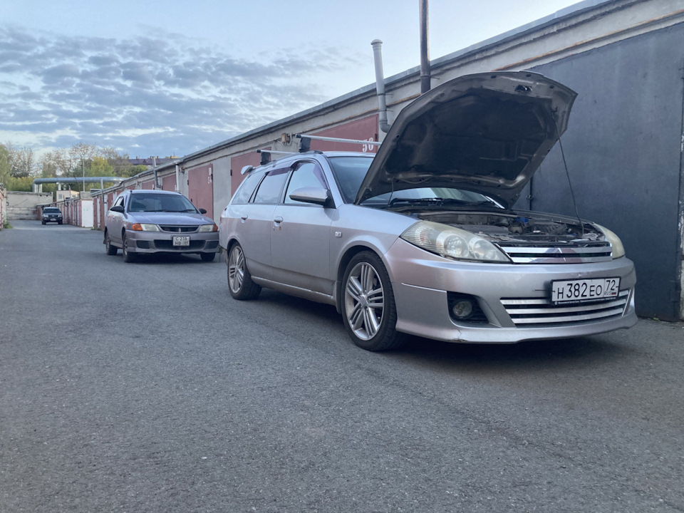 Зима близко🥶 (Продолжение) — Nissan Wingroad (Y11), 1,8 л, 2000 года ...