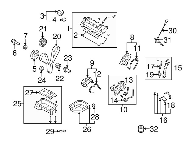 244103E100 Рычаг натяжителя ремня грм KIA HYUNDAI | Запчасти на DRIVE2