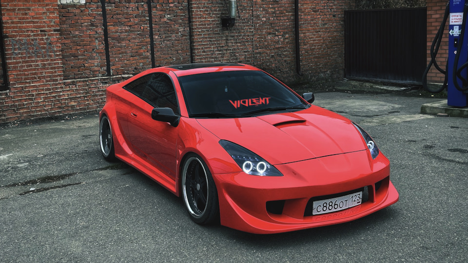 Toyota Celica 2zz TRD wide body APR — Toyota Celica (230), 1,8 л, 2000 ...