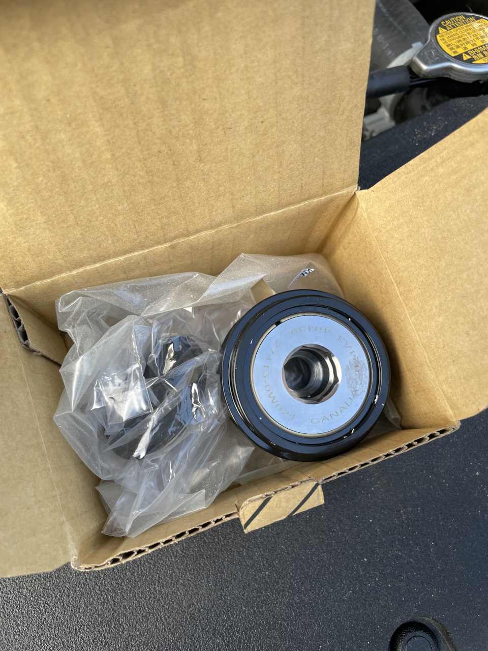 Замена обгонной муфты генератора 27415-0W021 — Toyota Camry (XV50), 2,5 ...