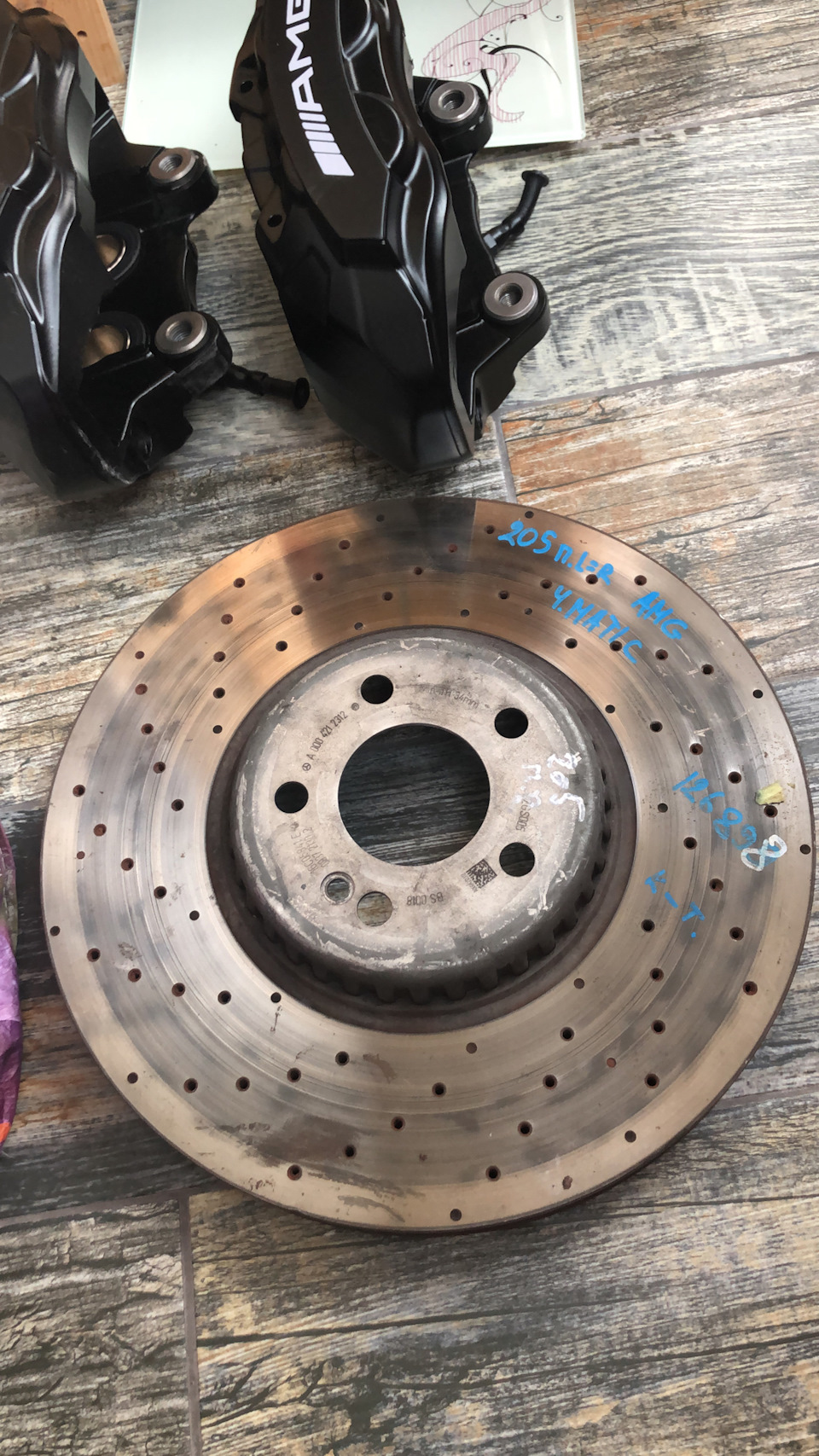 A0004212312 Диск тормозной Mercedes | Запчасти на DRIVE2