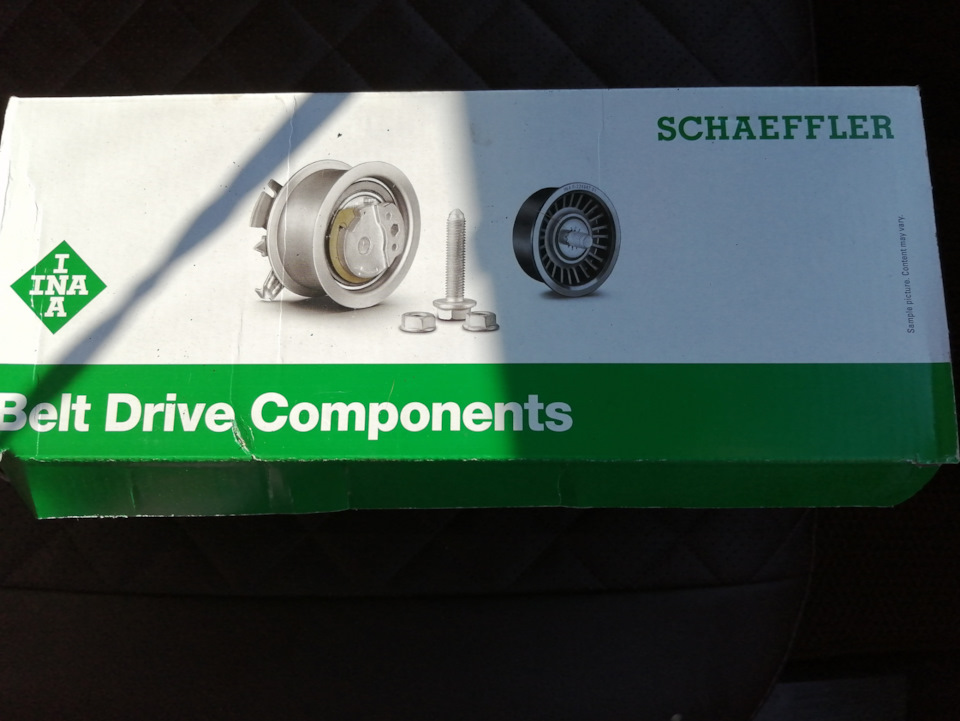 Замена приводного ремня, роликов, натяжителя и обгонной муфты ...