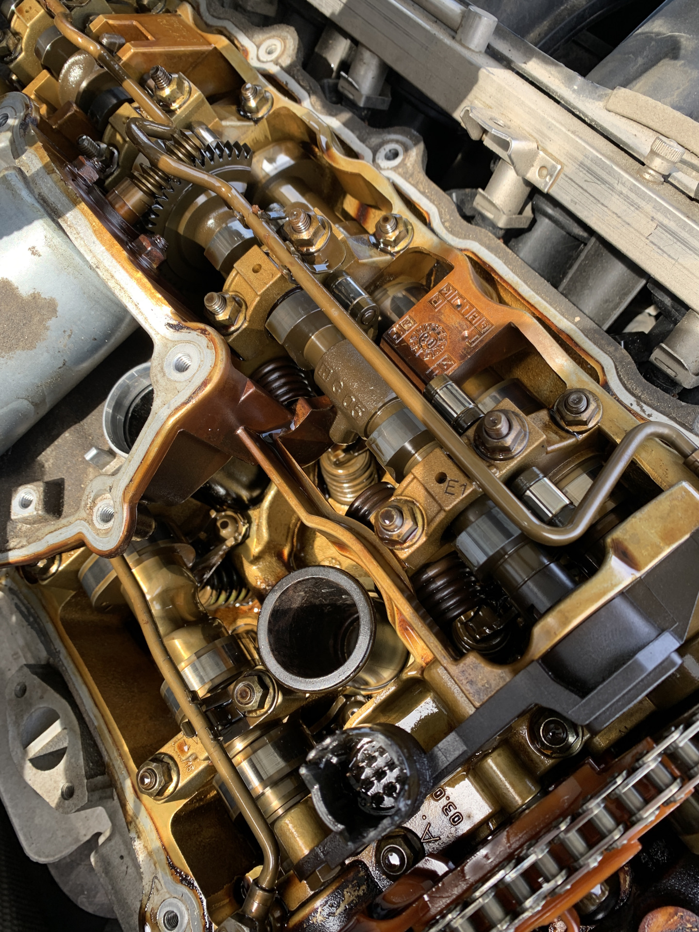 Поменял прокладку клапанной — BMW 3 series Coupe (E92), 2 л, 2009 года ...