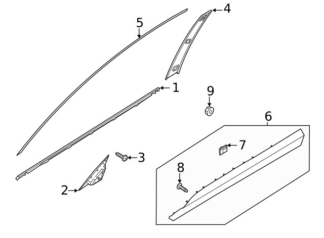 82210S8000 Уплотнитель стекла двери KIA HYUNDAI | Запчасти на DRIVE2