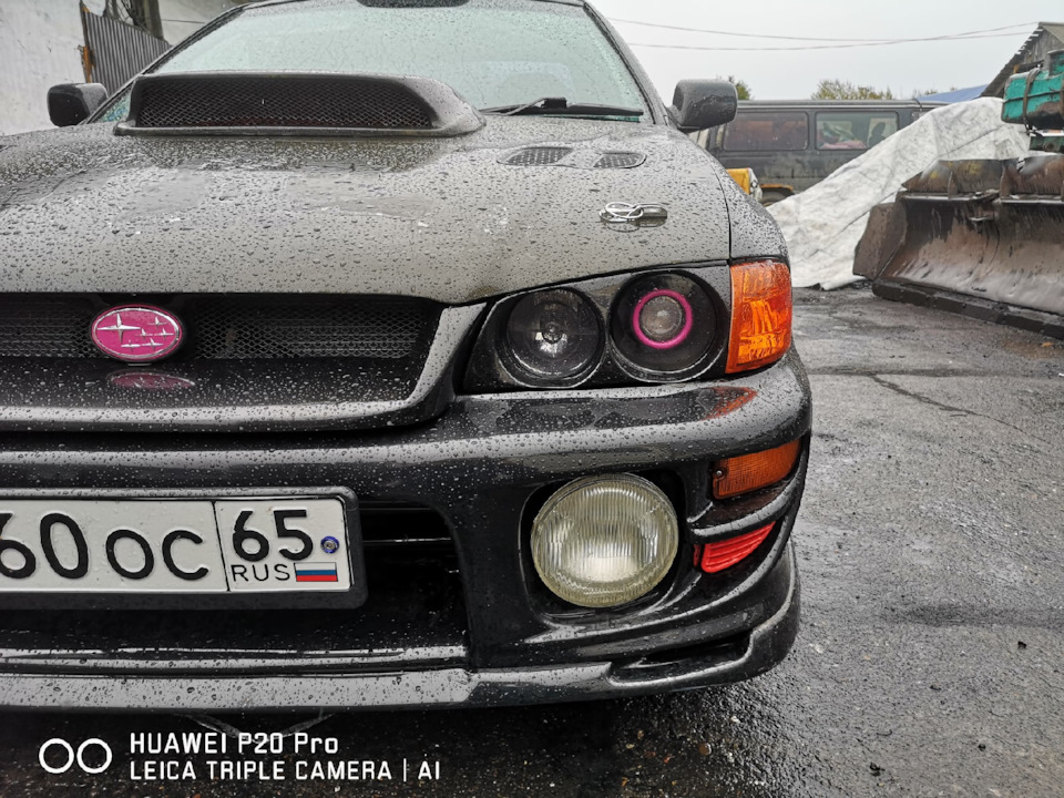 Линзовая оптика Morette — Subaru Impreza WRX STI (GC), 2 л, 1998 года ...