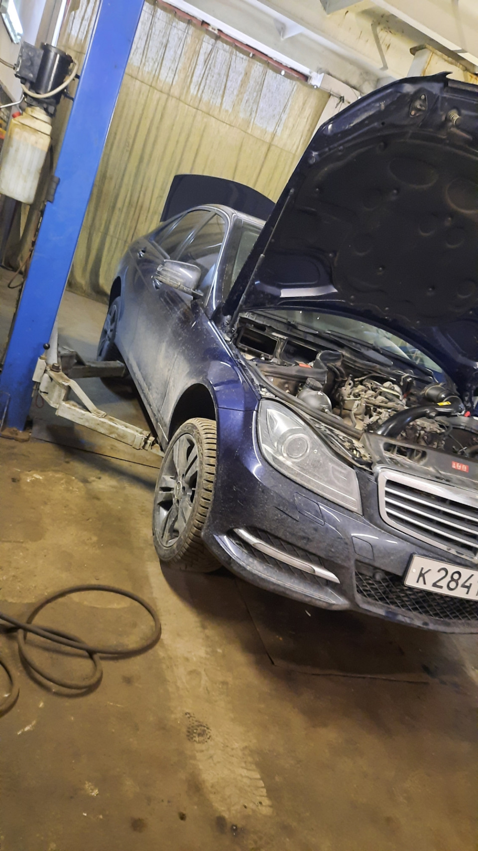 Замена прокладки масляного теплообменника 274 мотор — Mercedes-Benz C ...