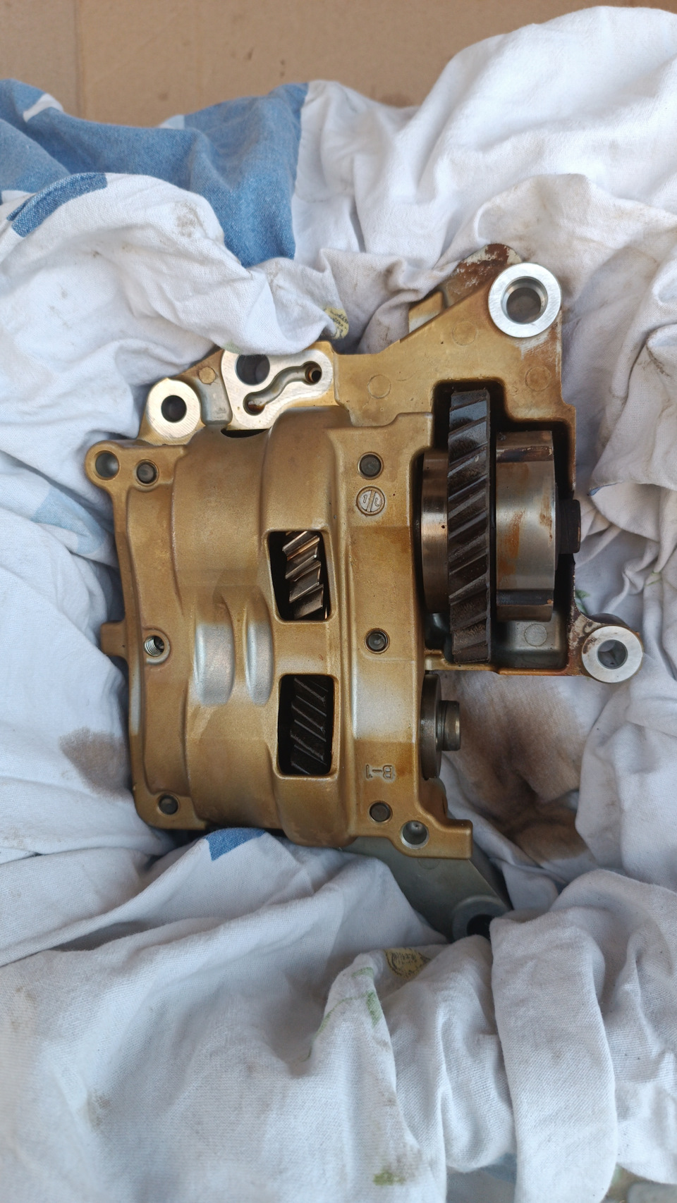 Много работ с двигателем. Замена блока балансировочных валов. — Toyota ...