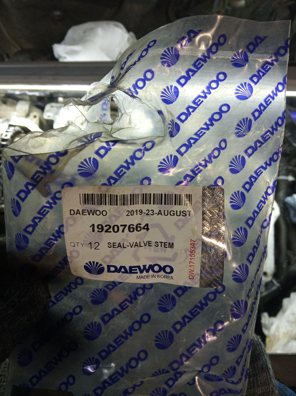 19207664 Колпачки маслосъемные 1 ШТ GM | Запчасти на DRIVE2