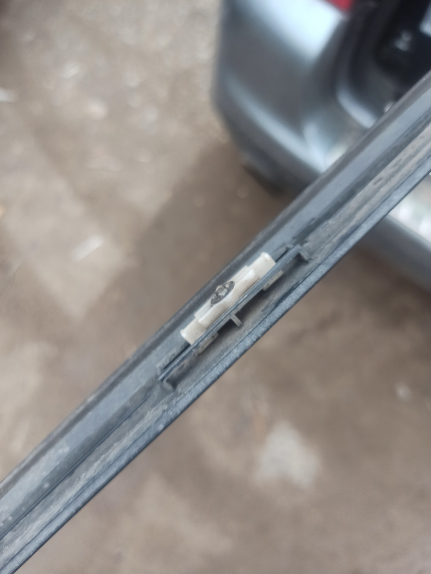 Молдинги порогов. — Porsche Cayenne (1G) 955/957, 3,2 л, 2004 года ...