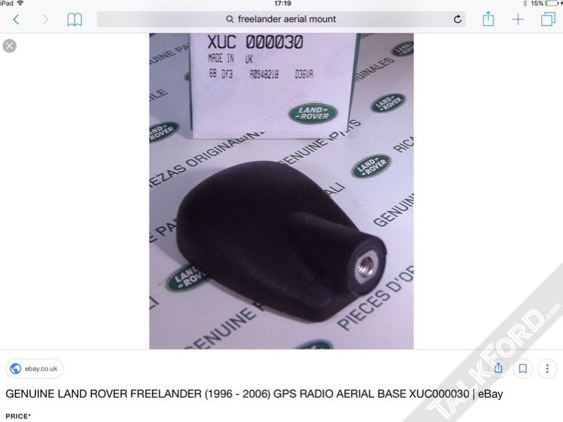 Куплю Антенну с GPS (9s7t-18828-aa или xuc000030) — Ford Mondeo IV, 2 л ...