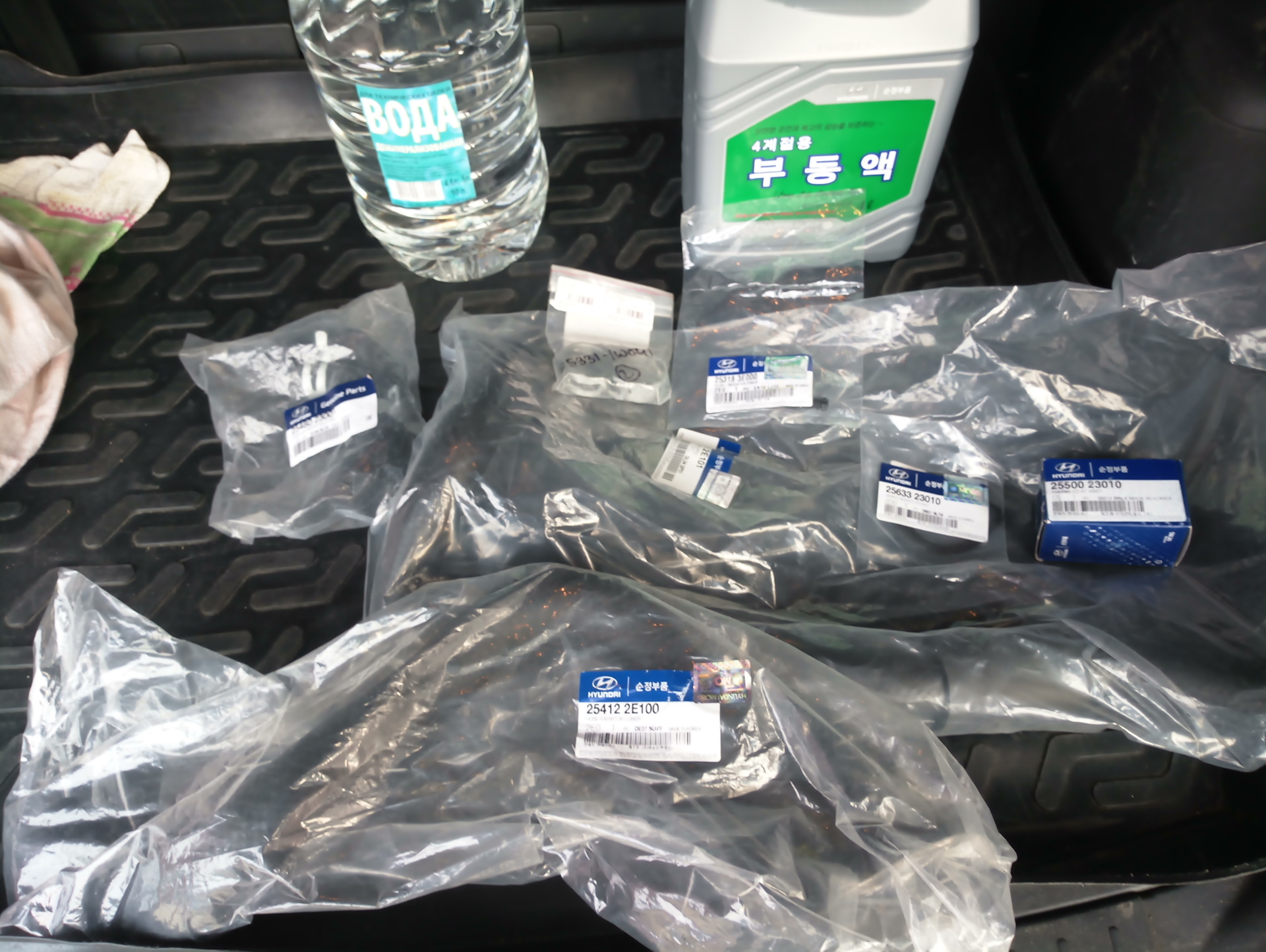 Течь маленького патрубка охлаждения (Сгорела хата, гори сарай ...