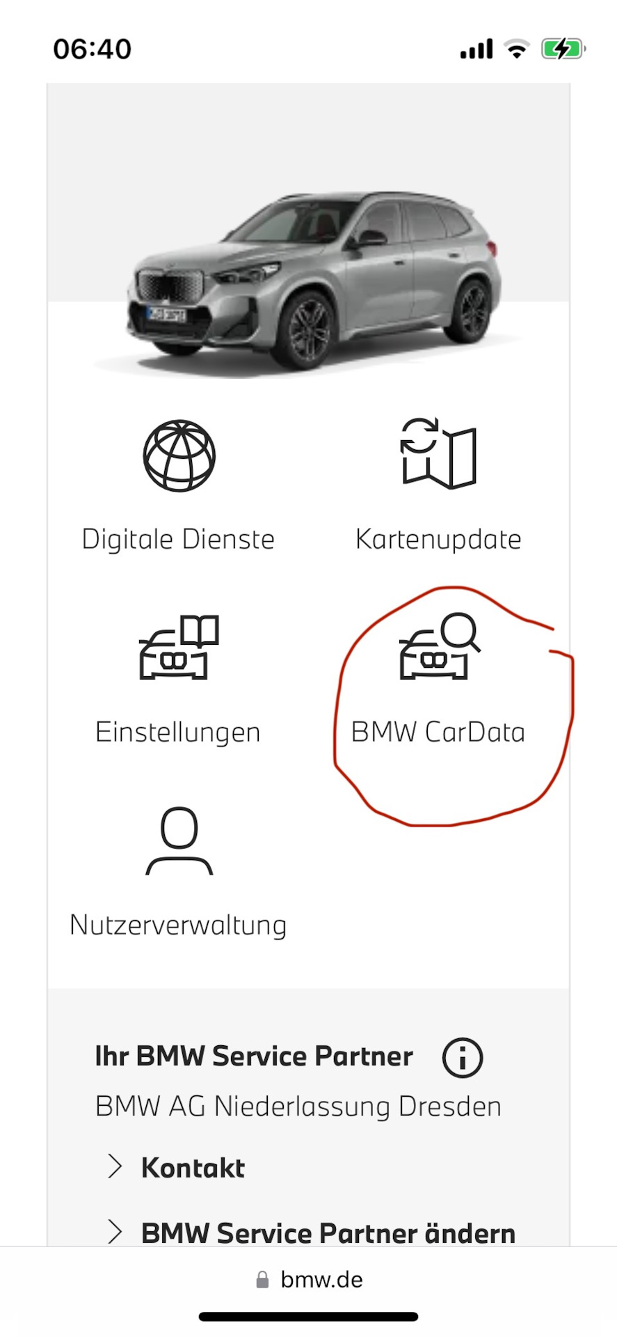 BMW CarData — BMW iX1 (U11), 2023 года | наблюдение | DRIVE2