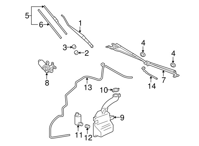 8265A127 Форсунка омывателя лобового стекла Mitsubishi | Запчасти на DRIVE2