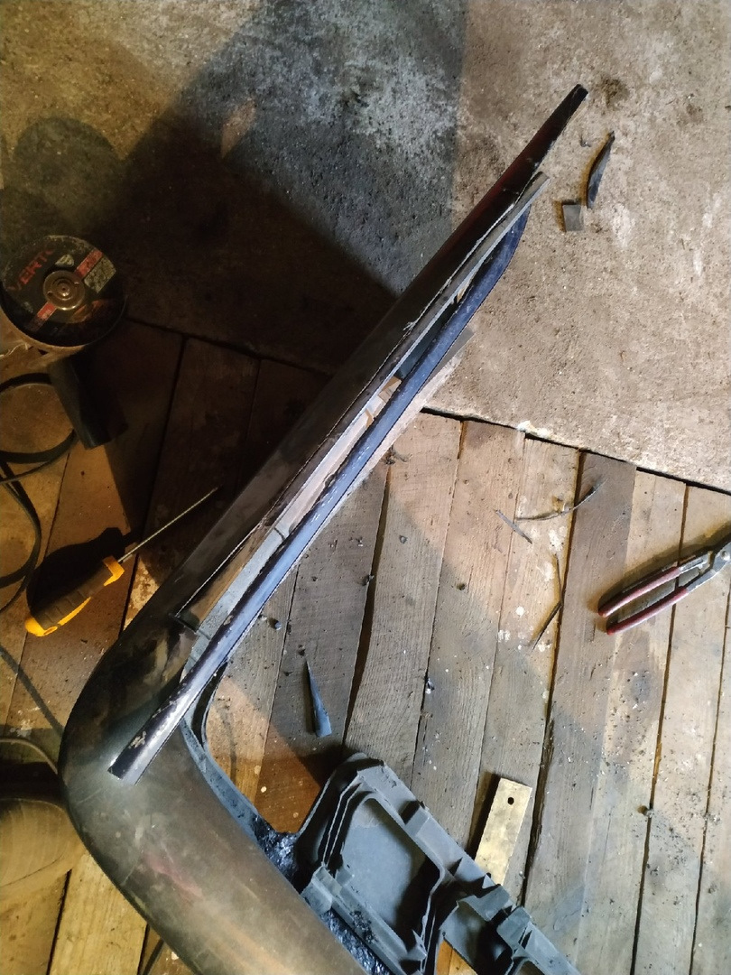 Ремонт бампера (Часть 1) — BMW 5 series (E34), 2 л, 1991 года | своими ...