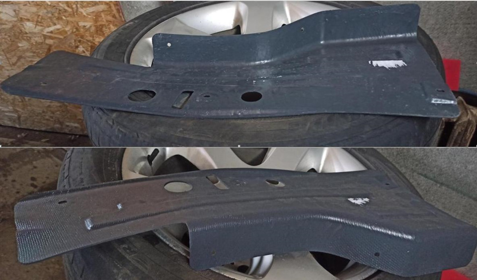 Пыльник двигателя левый (защита двигателя) — Chevrolet Cruze (1G), 1,8 ...