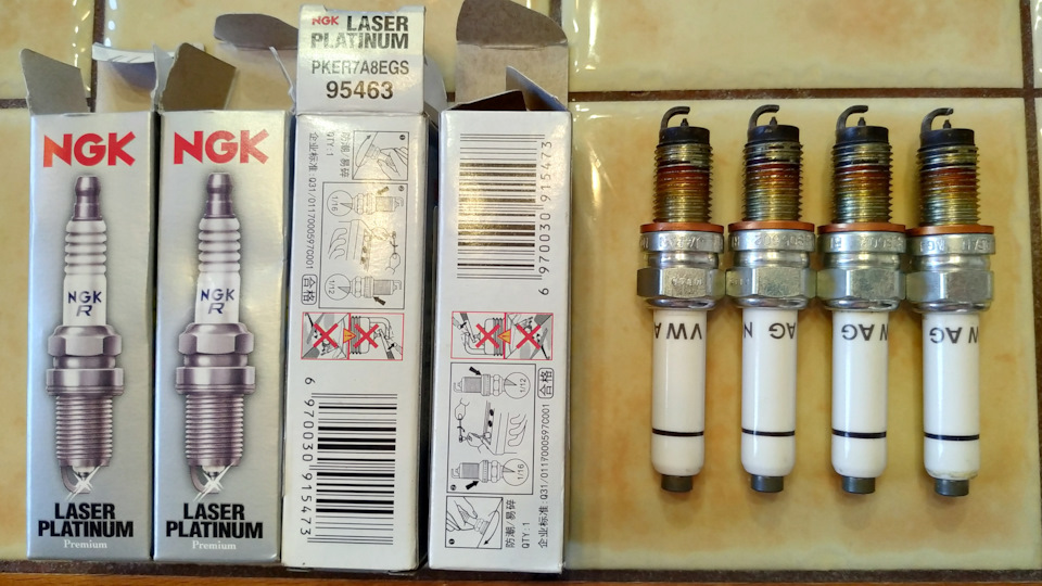 PKER7A8EGS Свеча зажигания 95463 NGK | Запчасти на DRIVE2