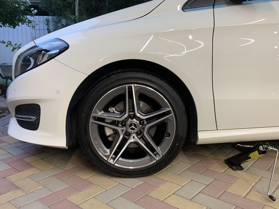 Переходим на 18 радиус🔥 — Mercedes-Benz B-Class (W246), 1,6 л, 2018 ...