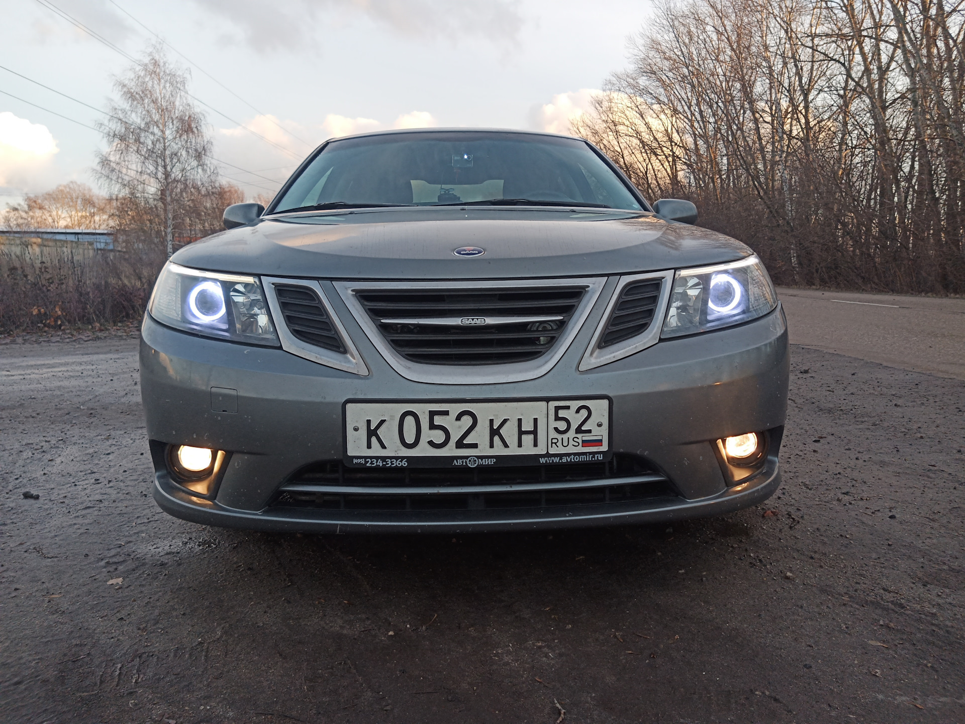 ОПТИКА — Saab 9-3 (2G), 2 л., 2007 года | тюнинг | DRIVE2