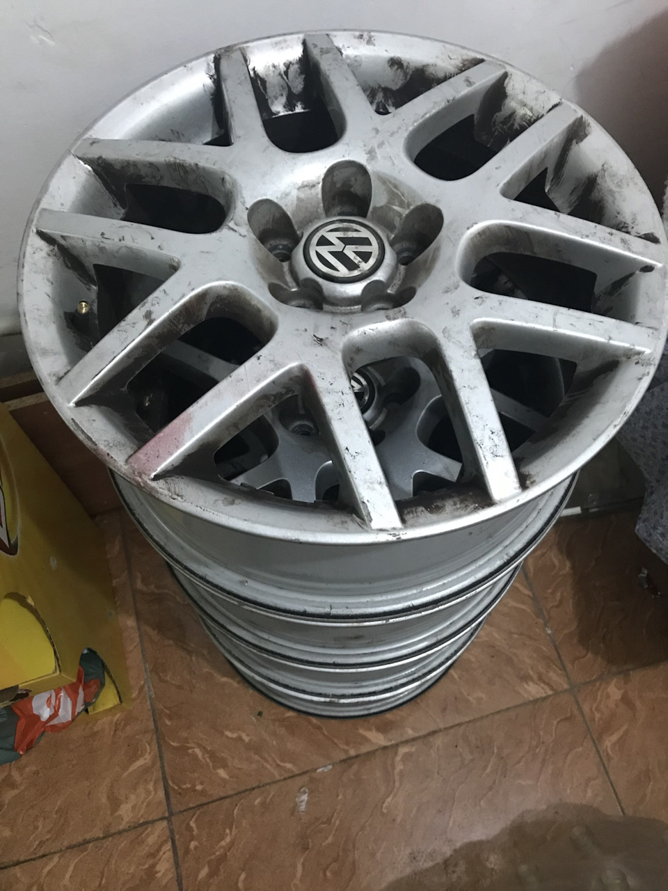 Диски BBS на зиму — Volkswagen Polo Sedan, 1,6 л, 2014 года | колёсные ...