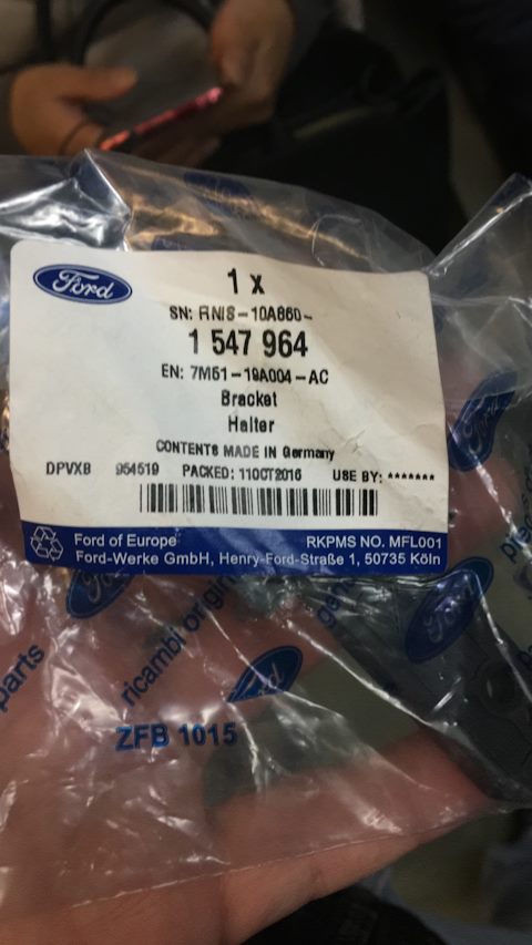 1547964 Фиксатор магнитолы Ford | Запчасти на DRIVE2