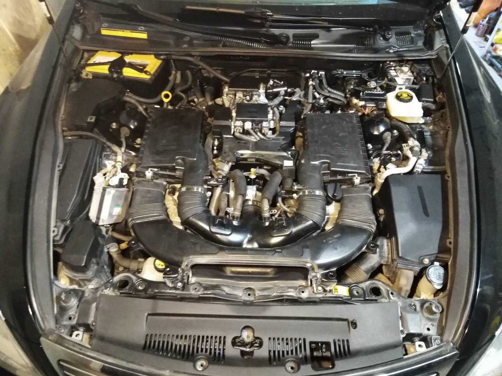 Начинаем… Замена воздушных фильтров, чистка дросселя. — Lexus LS (USF40 ...