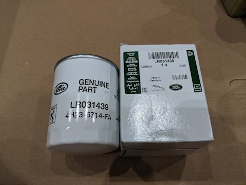 LR031439 Корпусный масляный фильтр Jaguar Land Rover | Запчасти на DRIVE2