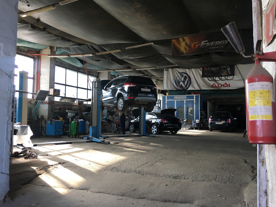 Замена клапана турбины — Ford Kuga (2G), 1,6 л, 2013 года | визит на ...