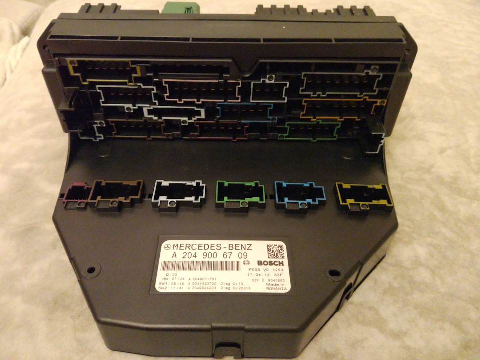 Блок SAM передний mercedes A2049006709 — НОВЫЙ на Mercedes-Benz C-Class ...