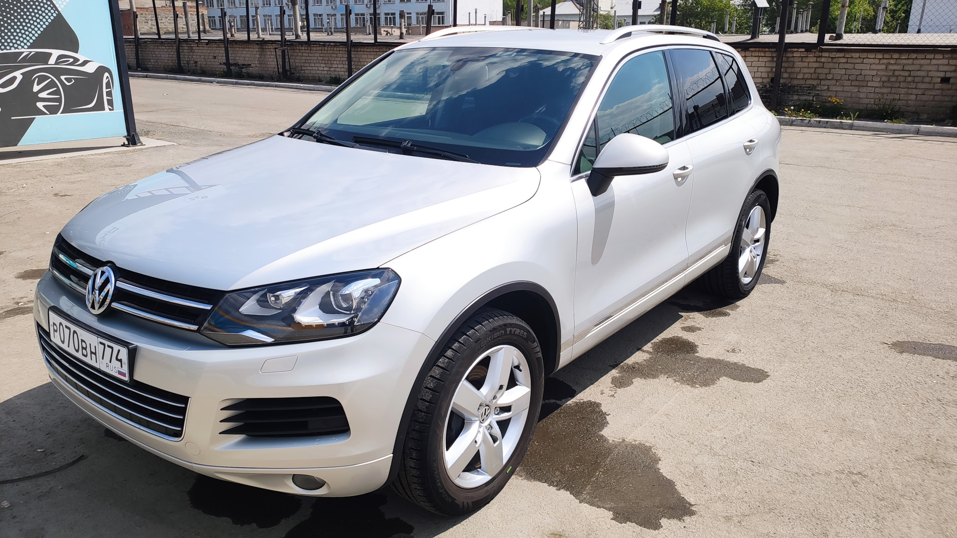 Volkswagen Touareg (2G) 3.6 бензиновый 2012 | R36 Стенс-Пенсия AirRide ...