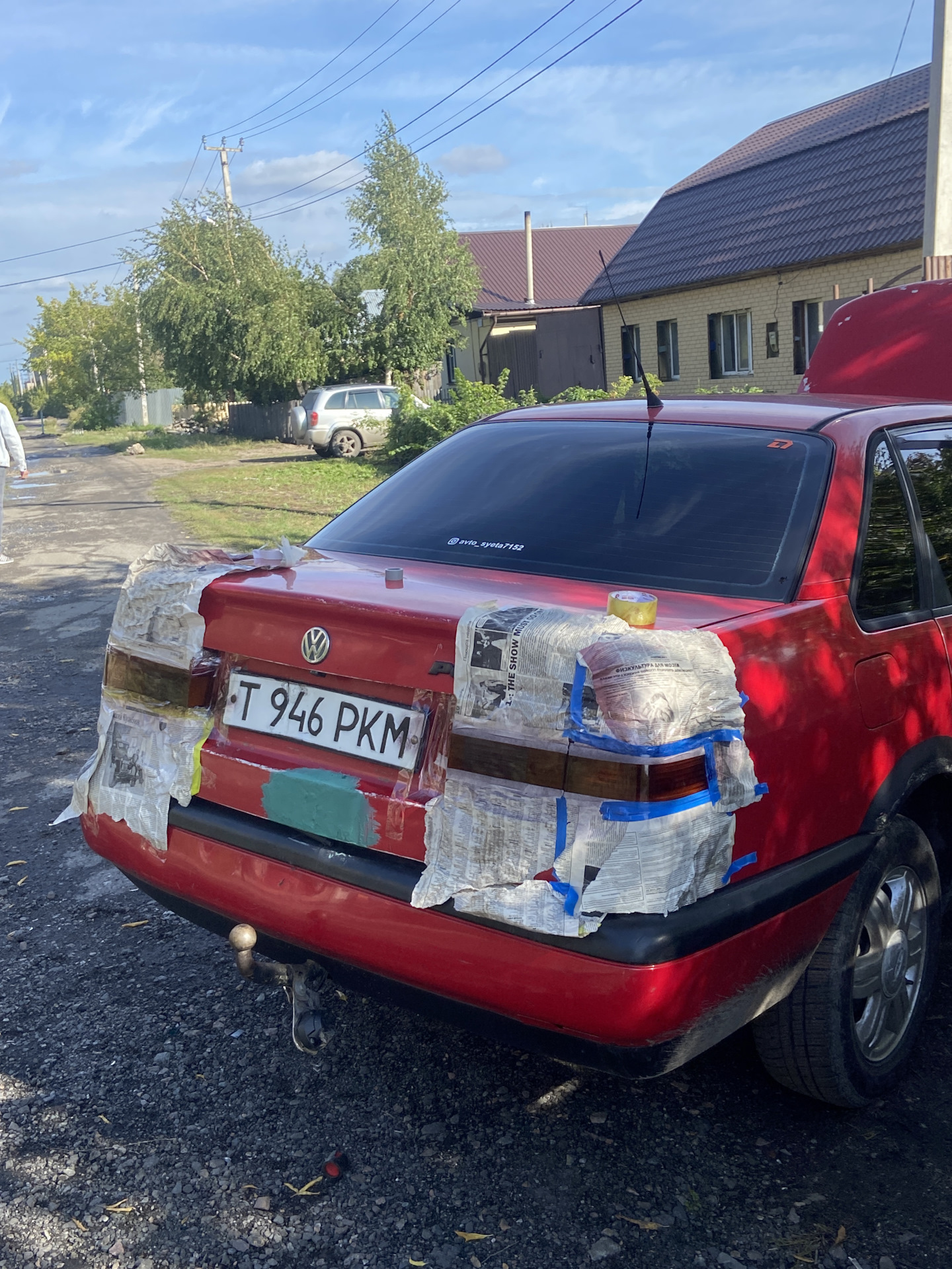 Дешевый Хелла блек — Volkswagen Passat B4 1 8 л 1994 года тюнинг