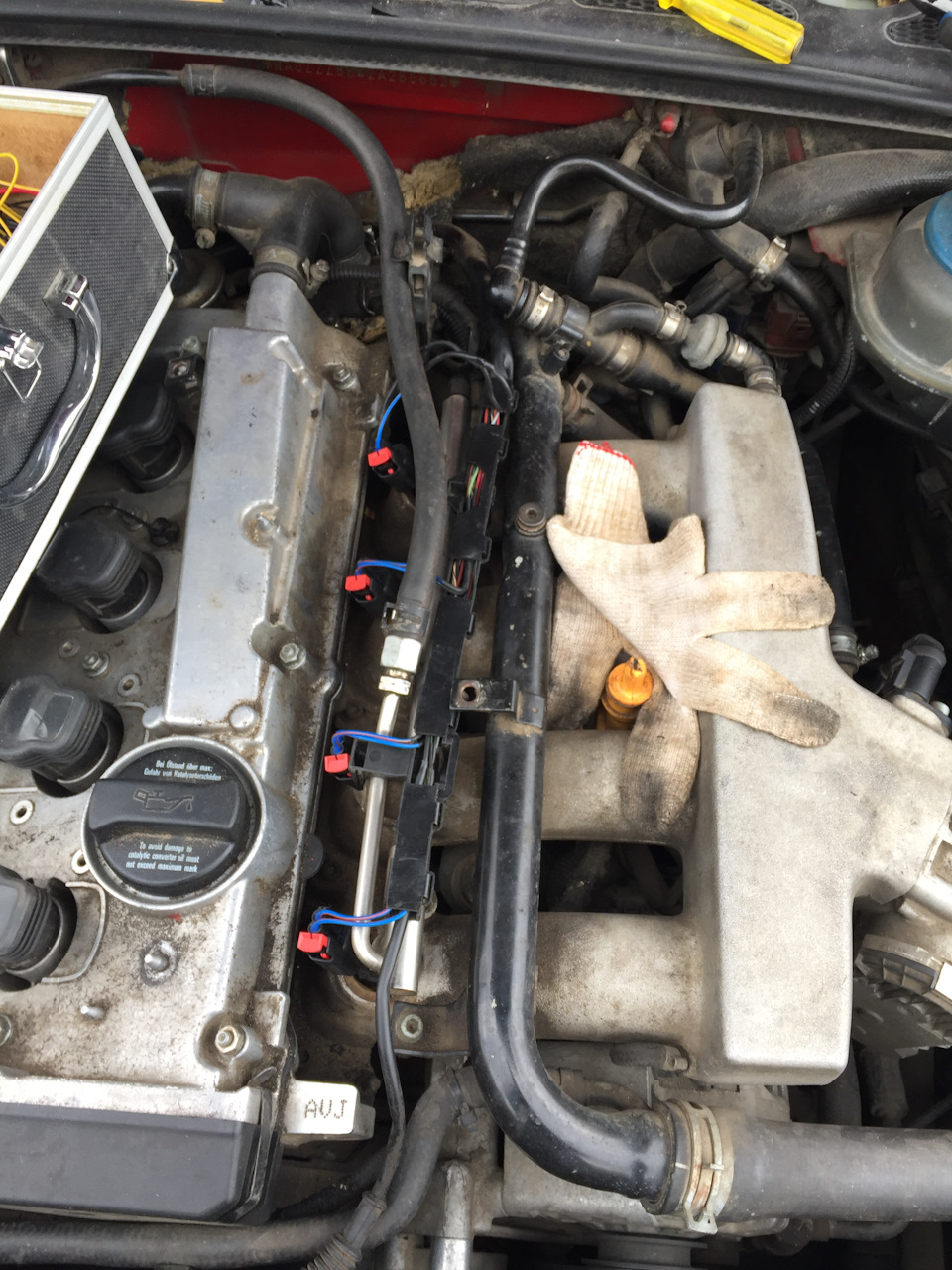 Проводка на форсунки 0280158117 Bosch 550cc, без переходников — Audi A4 ...