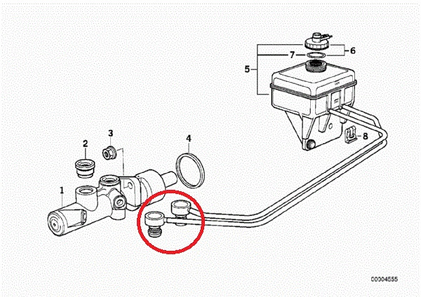 Течь трубок подачи на ГТЦ(Нужна помощь!) — BMW 7 series (E32), 3 л ...