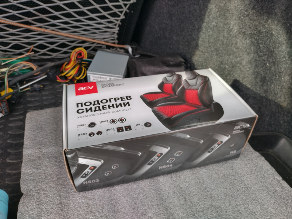 Обзор матов обогрева сидений ACV — Renault Megane II, 1,6 л, 2008 года | электроника | DRIVE2