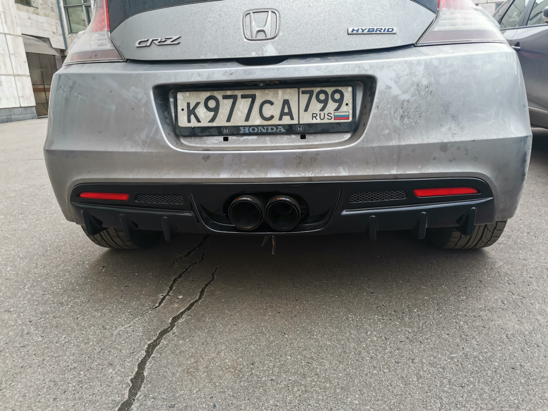 Noobless диффузор часть 3, финал. — Honda CR-Z, 1,5 л, 2010 года | стайлинг | DRIVE2