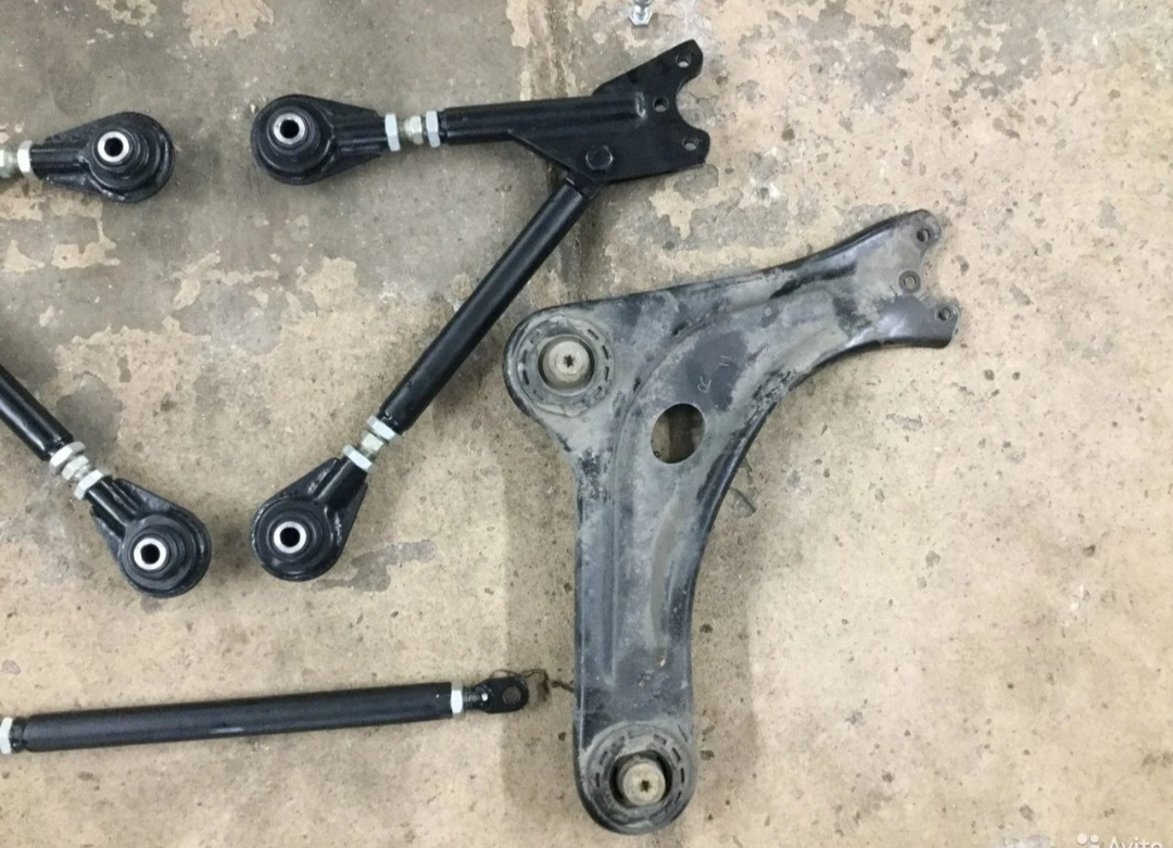 Specially for C2 или Треугольные рычаги на Шс — Citroen C2 VTS, 1,6 л ...