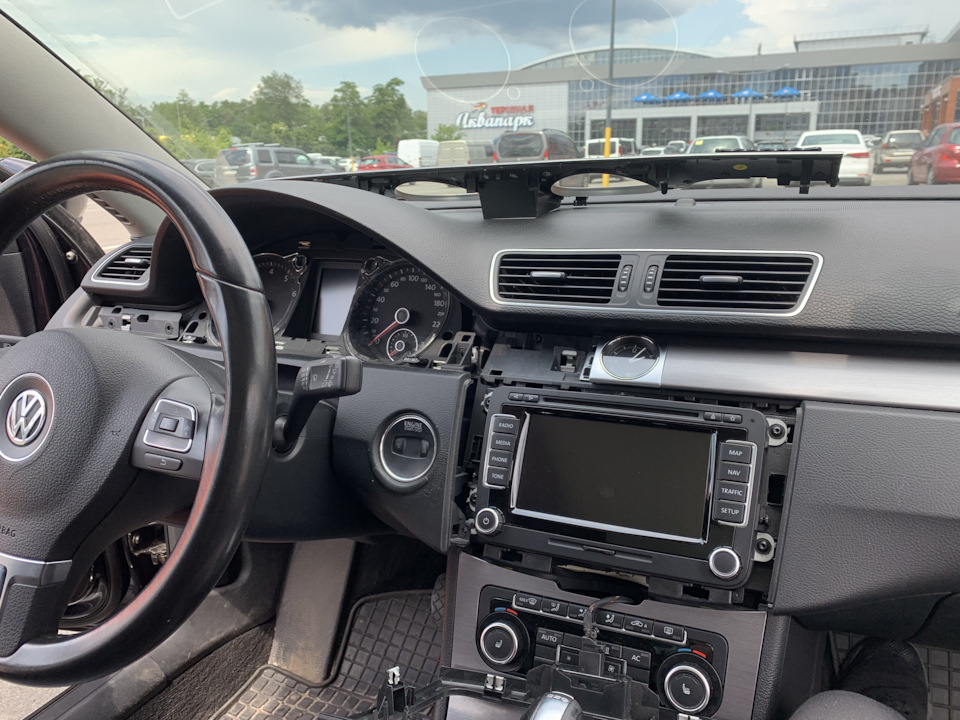 3D приборка для CDGA — Volkswagen Passat Variant (B7), 1,4 л, 2011 года ...