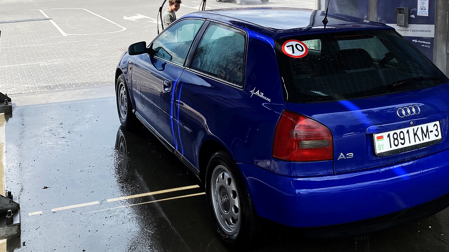 Audi A3 (8L) 1.6 бензиновый 2000 | Голубой VAGон на DRIVE2