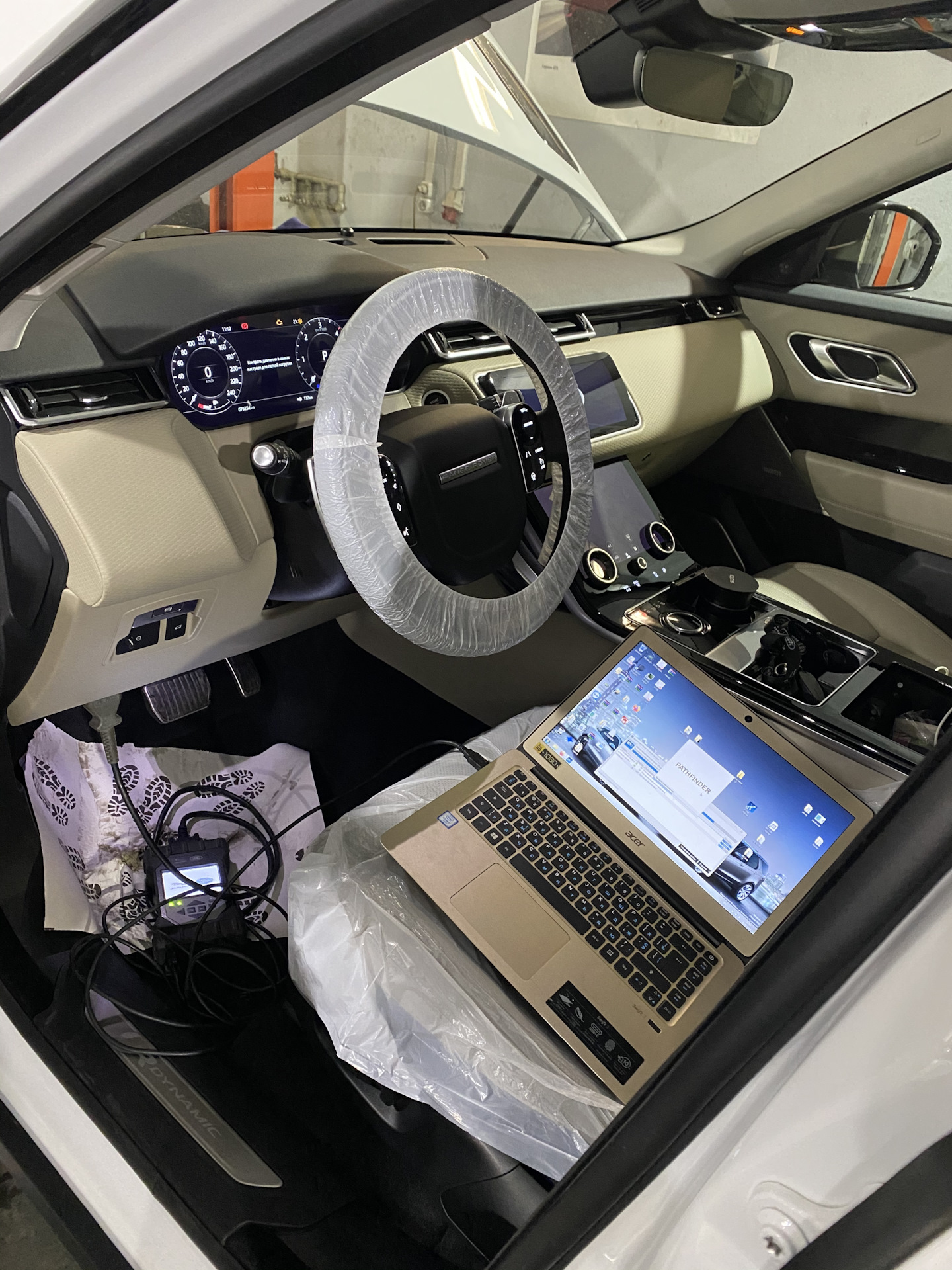 Range Rover Velar установка и активация Apple CarPlay & Androidauto ...