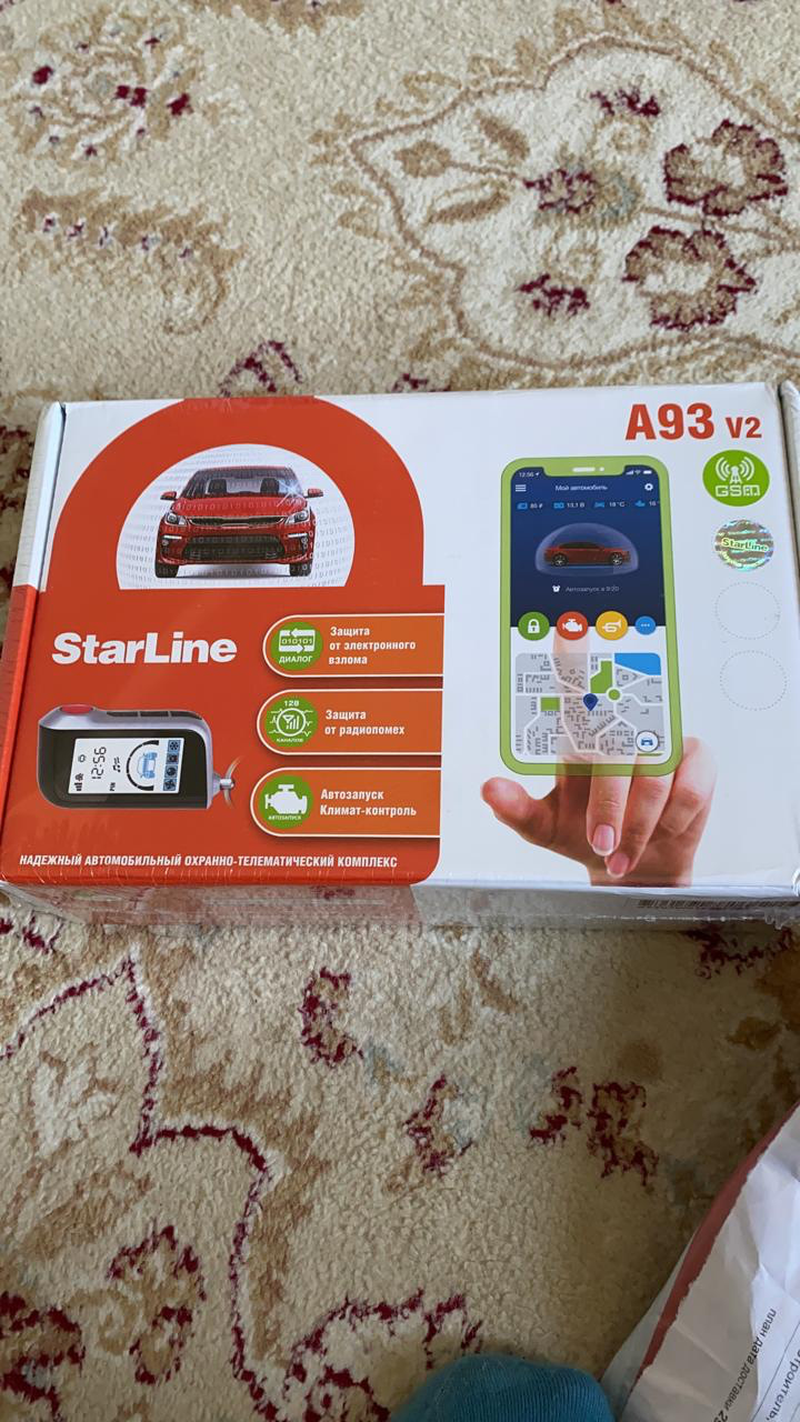 STARLINE A93 v2 GSM — Volkswagen Passat Variant (B4), 1,6 л, 1995 года ...