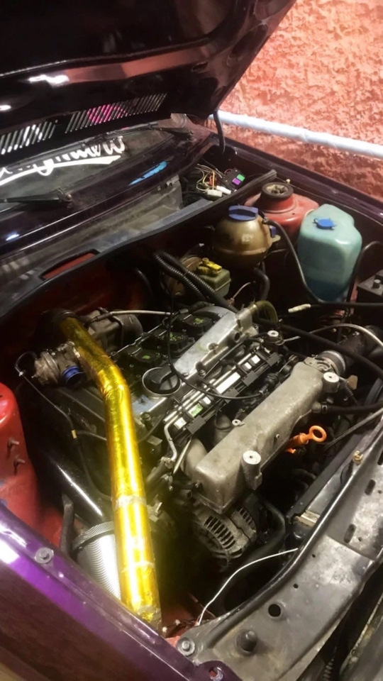 Полный свап 1.8/20vt на январе 5.1 на Volkswagen Golf GTI Mk1 ...