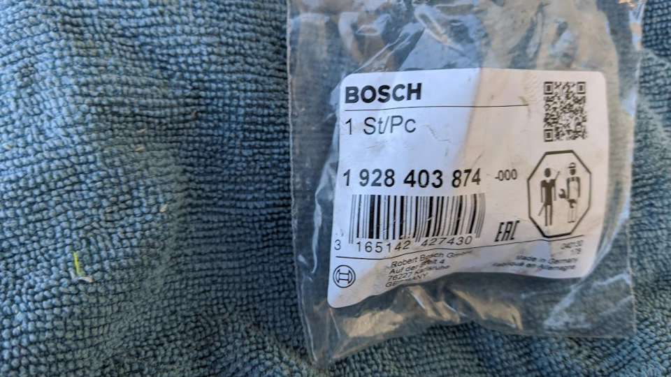 1928403874 Штекер BOSCH | Запчасти на DRIVE2