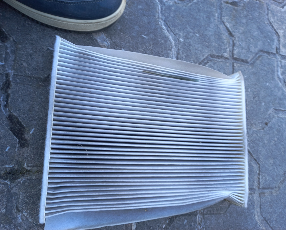 Дела пыльные, фильтр салона- замена и другое — Renault Scenic III, 2 л ...