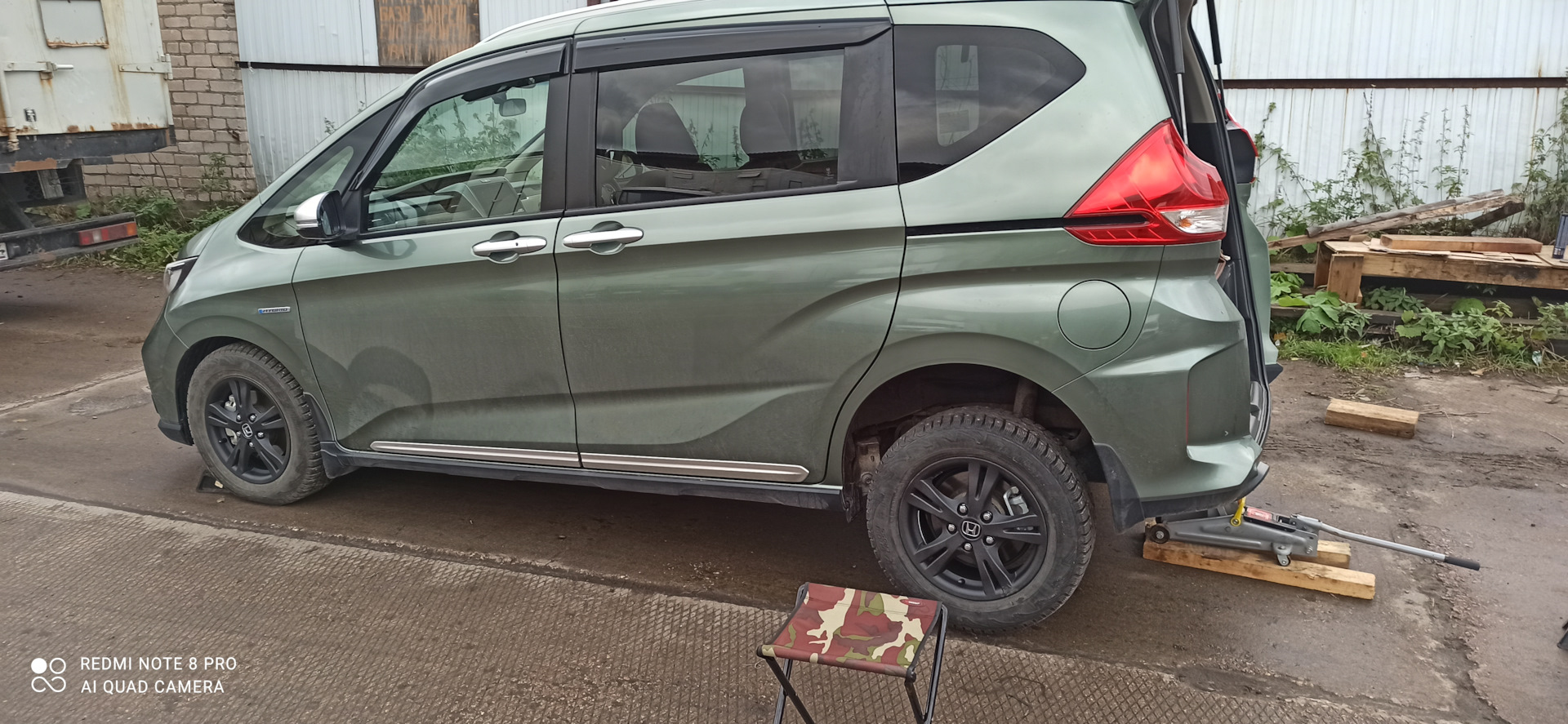 Переобулся — Приподнялся — Honda Freed+, 1,5 л, 2019 года | другое | DRIVE2