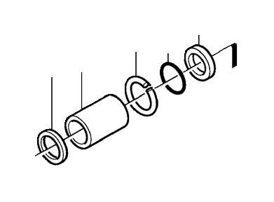 31437982 Втулка шлицевая конической передачи Volvo | Запчасти на DRIVE2
