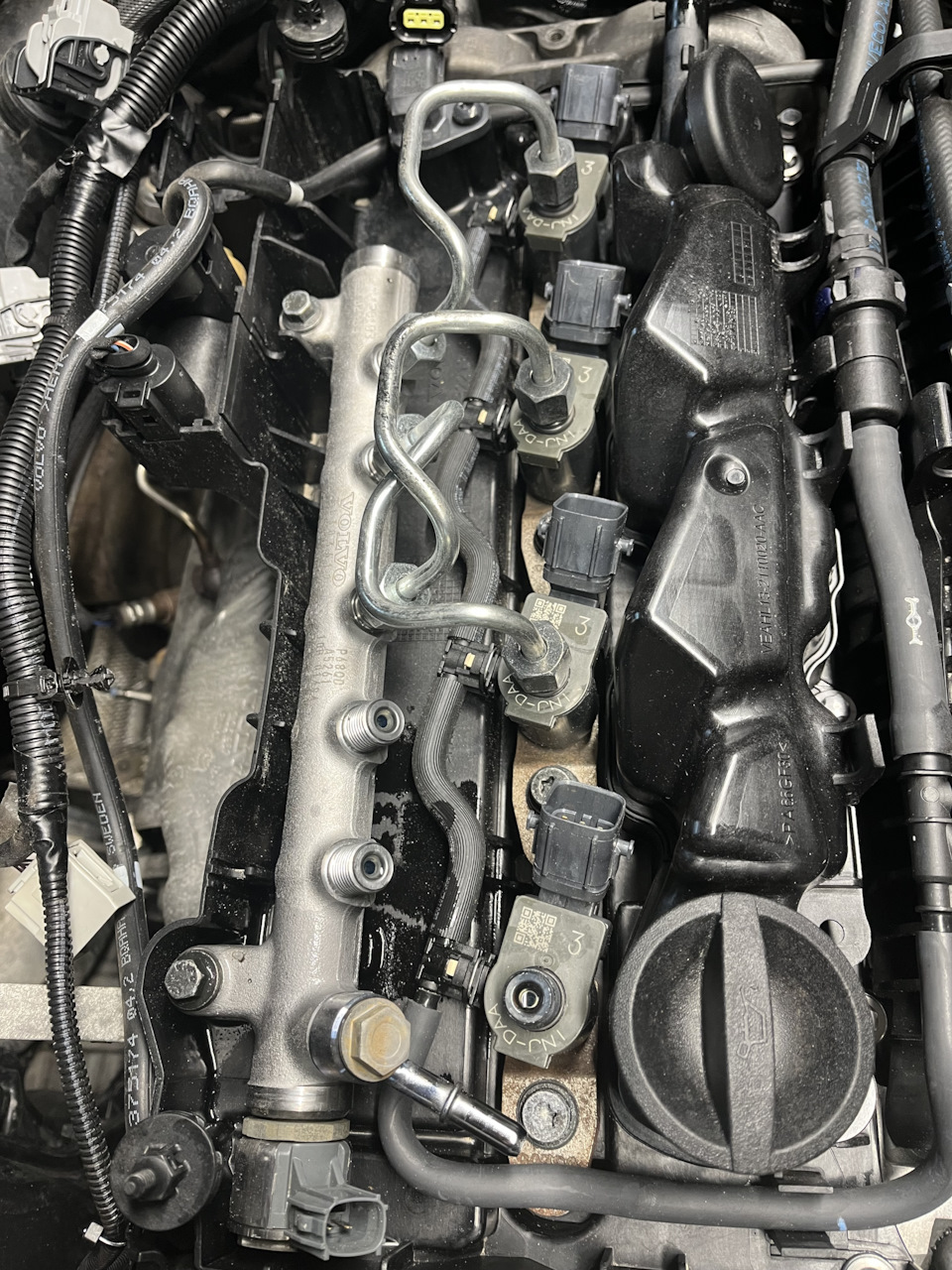 Замена клапанной крышки, чистка ЕГР и прочее — Volvo V60 (2G), 2 л ...