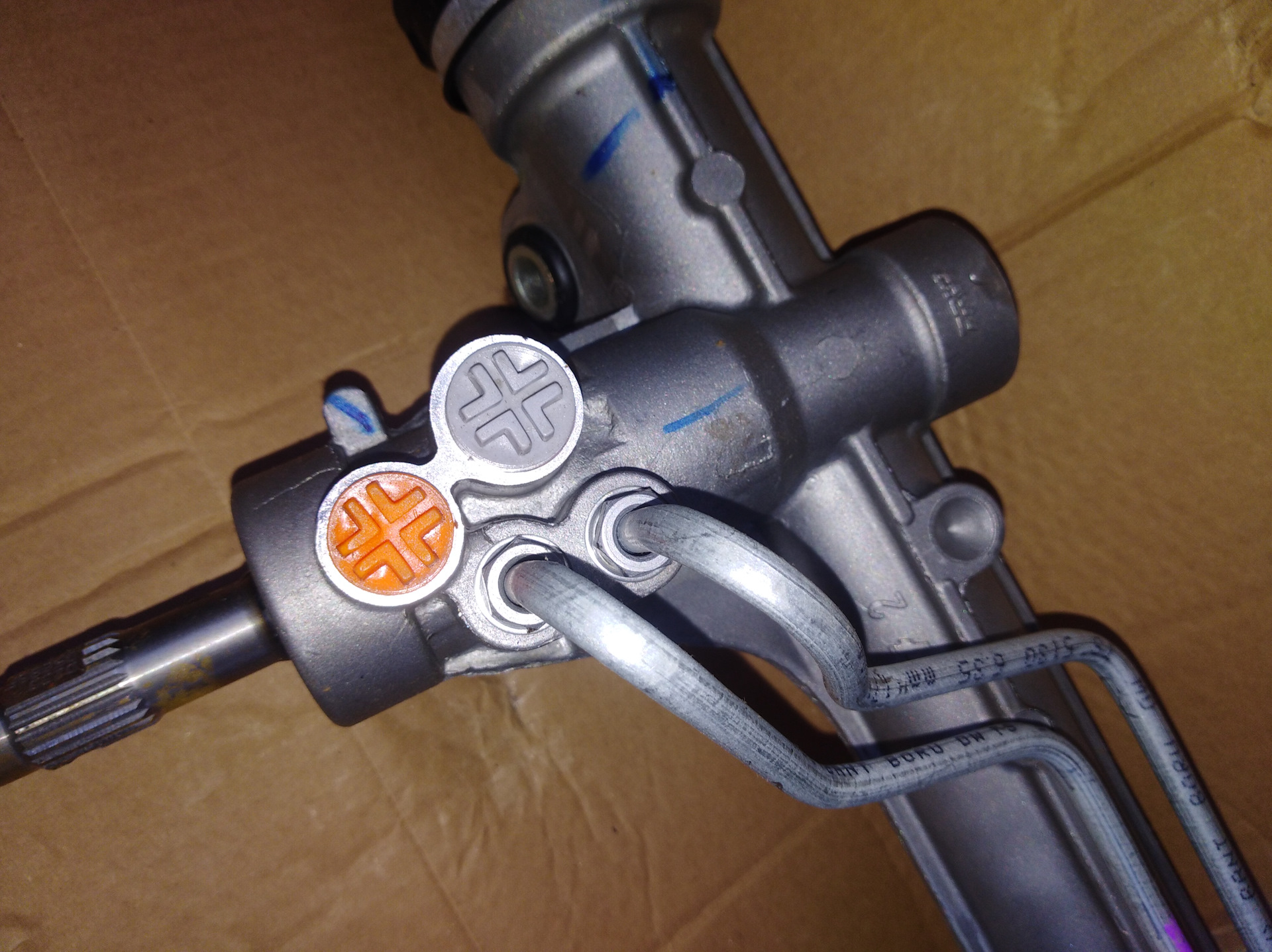 Маслоуловитель от ваз 12 бачка гура — Volkswagen Jetta II, 1,8 л, 1990 ...