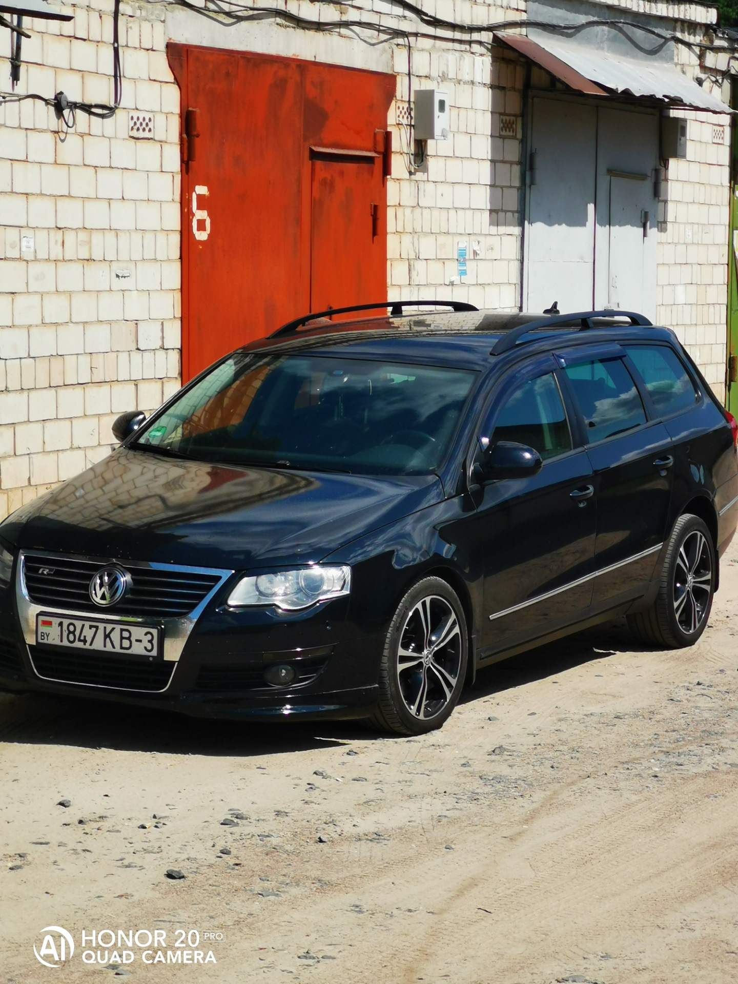 Покраска своего вагона — Volkswagen Passat Variant (B6), 1,6 л, 2010 ...