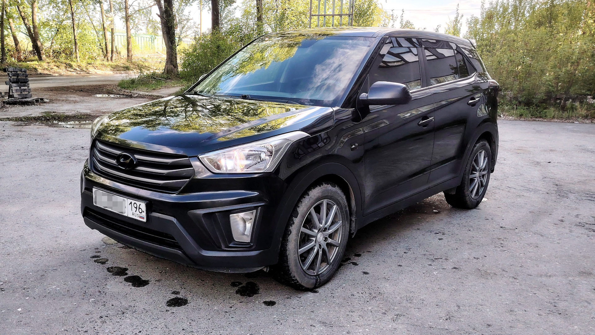 Hyundai Creta (1G) 1.6 бензиновый 2016 | stylish in black на DRIVE2
