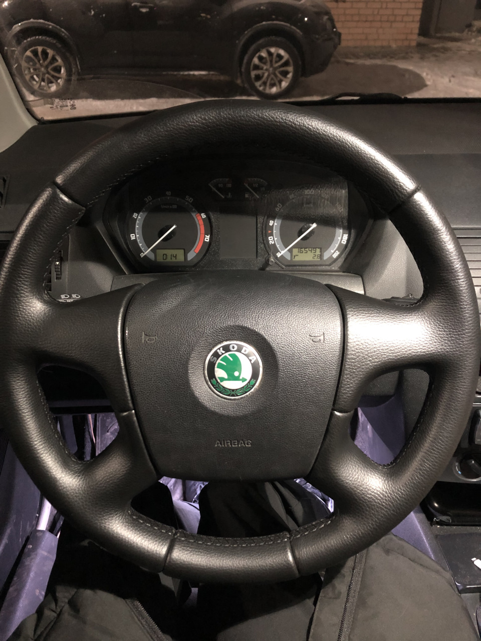 Перешивка руля — Skoda Fabia Mk1, 1,2 л, 2007 года | аксессуары | DRIVE2